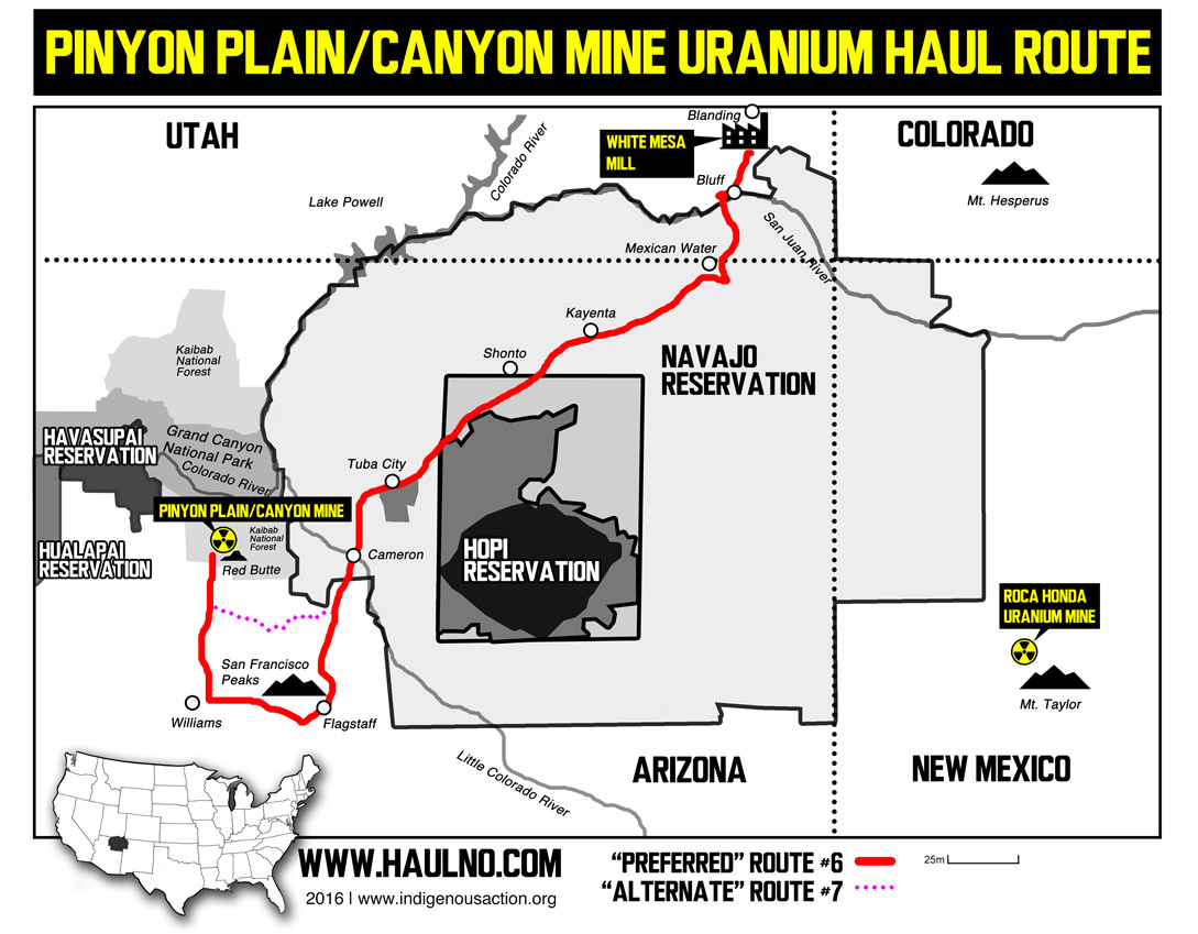 Haul Route Map – Haul No!